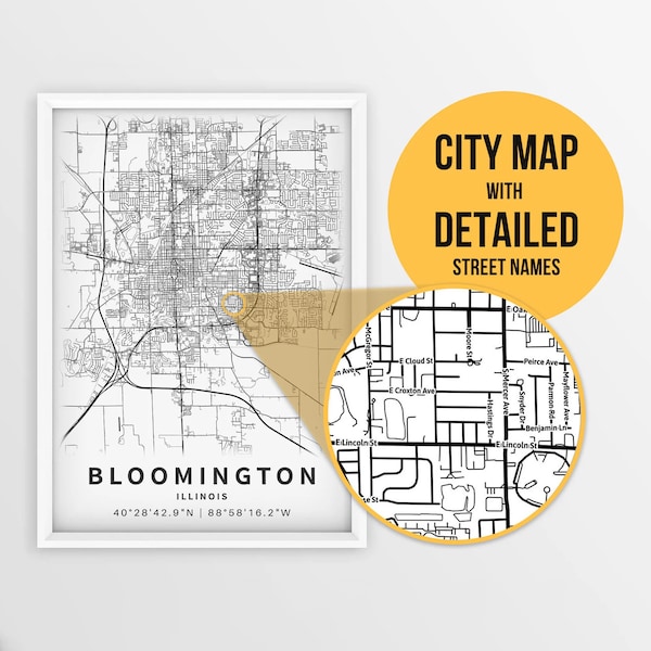 Bloomington Il - Etsy