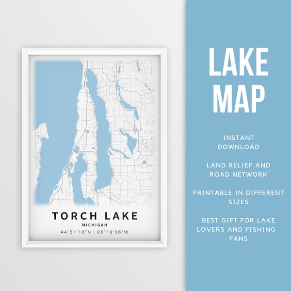 Torch Lake - Etsy