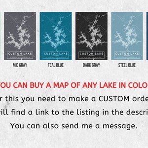 Printable Map of Lake Anna Virginia United States Instant - Etsy