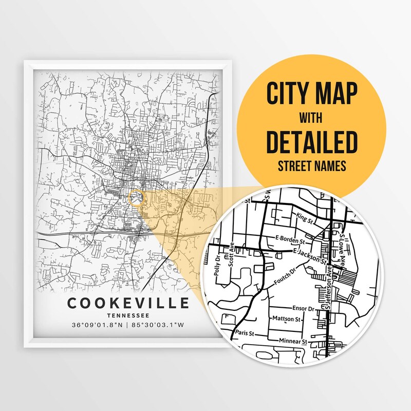 Cookeville Tennessee - Etsy