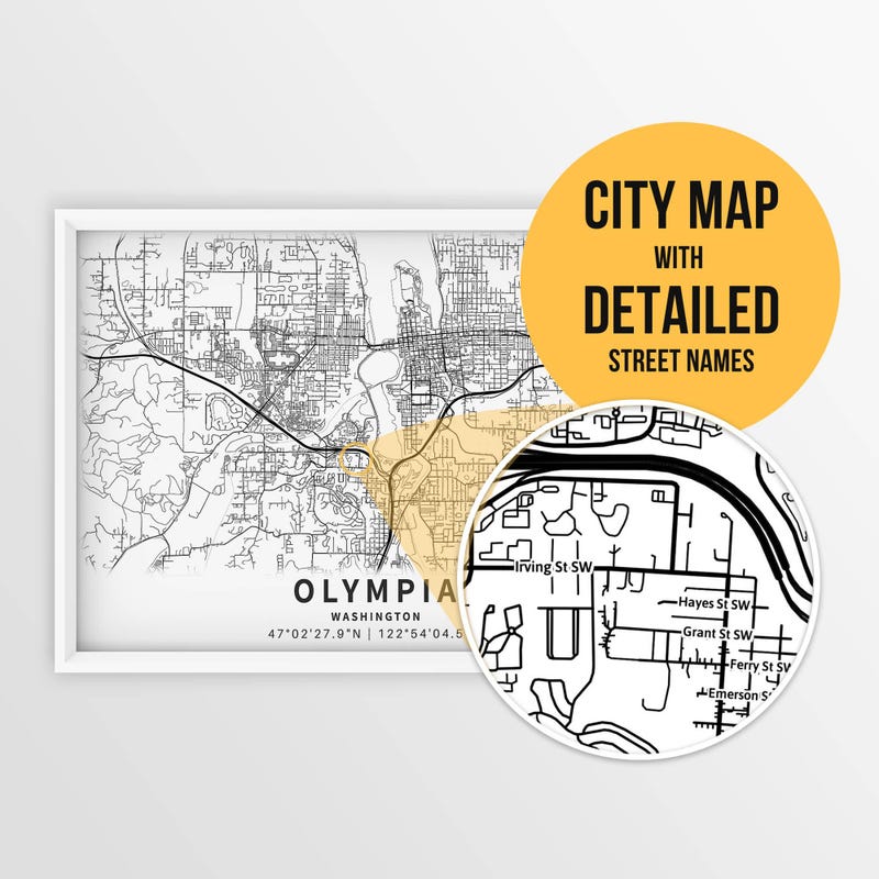 Olympia Washington - Etsy