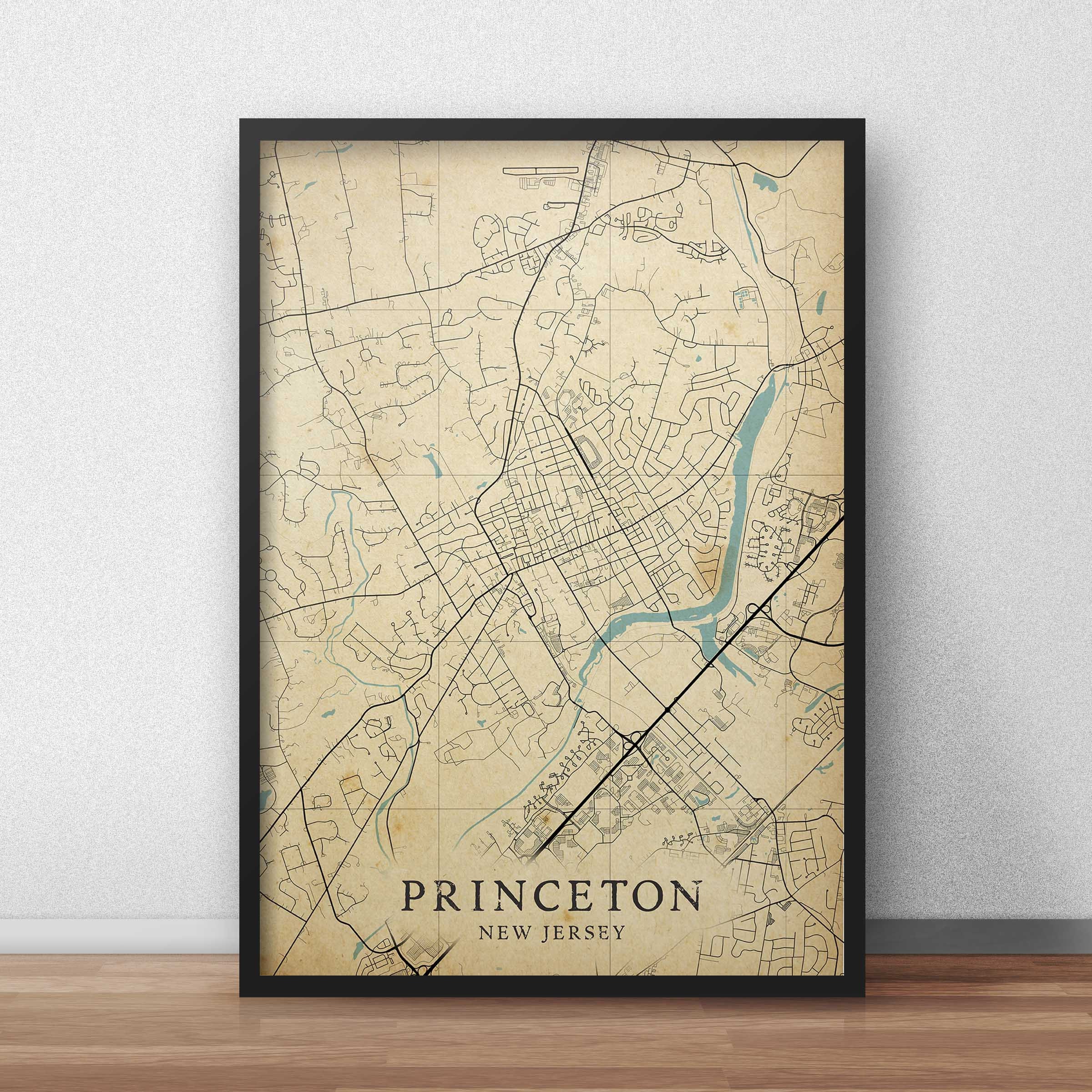 Wall Hangings Home Décor Wall Décor New Jersey Printable Vintage Style ...