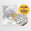 Custom Map of Your City, Any Town With Street Name - Digital Download ...