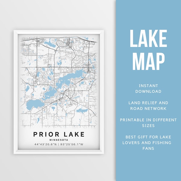 Minnesota Lakes Art - Etsy