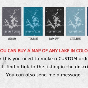 Printable Map of Lake Marion South Carolina United States - Etsy