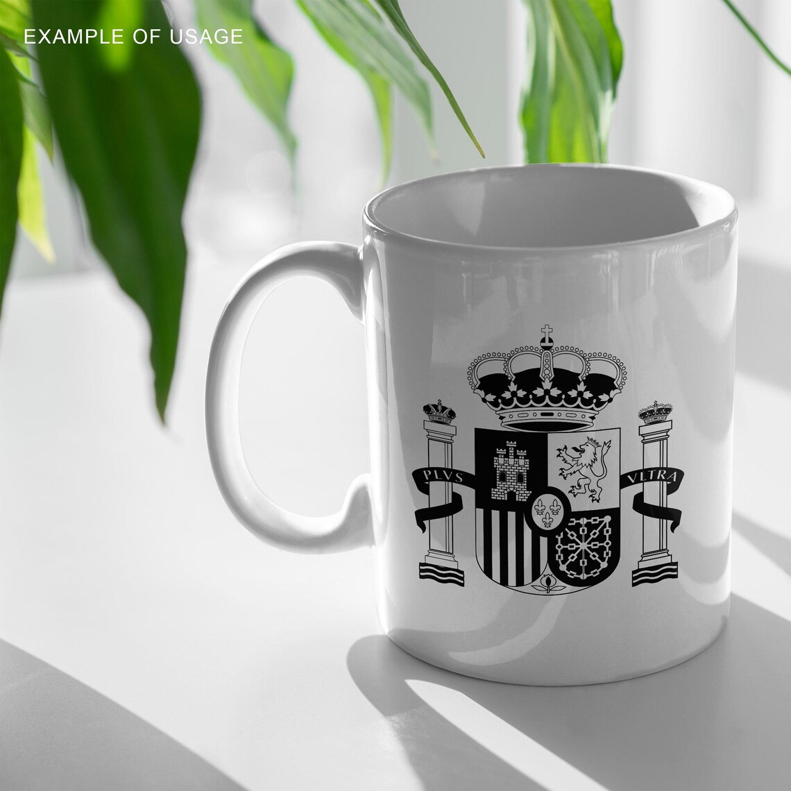 Spain Coat of Arms Vector Clipart (SVG, PNG, PDF), Spain Cutting File ...