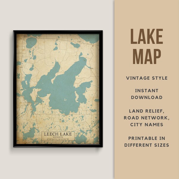 Leech Lake - Etsy