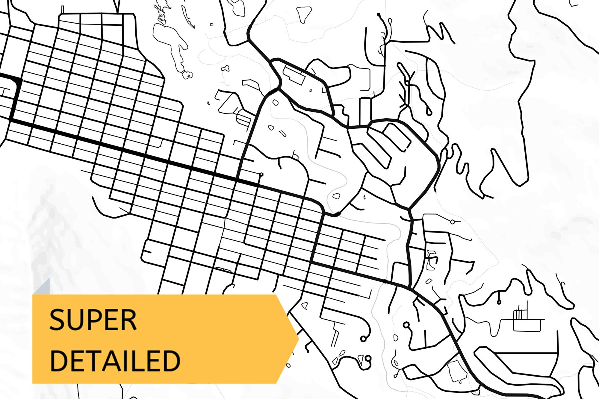 Mapa imprimible de aspen CO mapa impreso Colorado USA mapa de - Etsy México