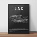LAX Los Angeles International Airport Poster Instant Download Airport ...