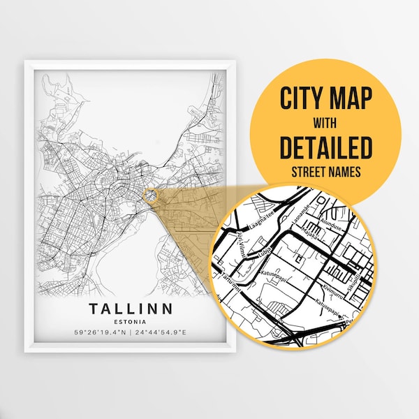 Tallinn Estonia - Etsy