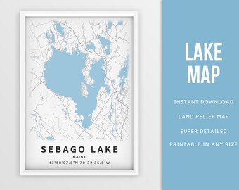 Sebago Lake | Etsy