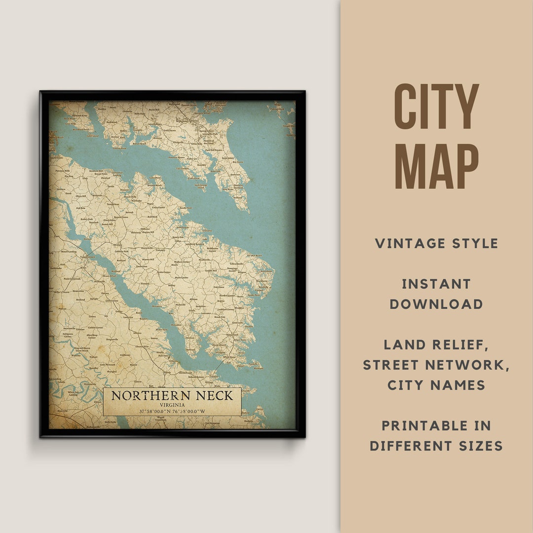 Map Of Northern Virginia Usa