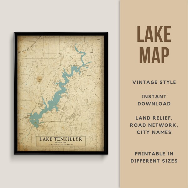Lake Tenkiller - Etsy