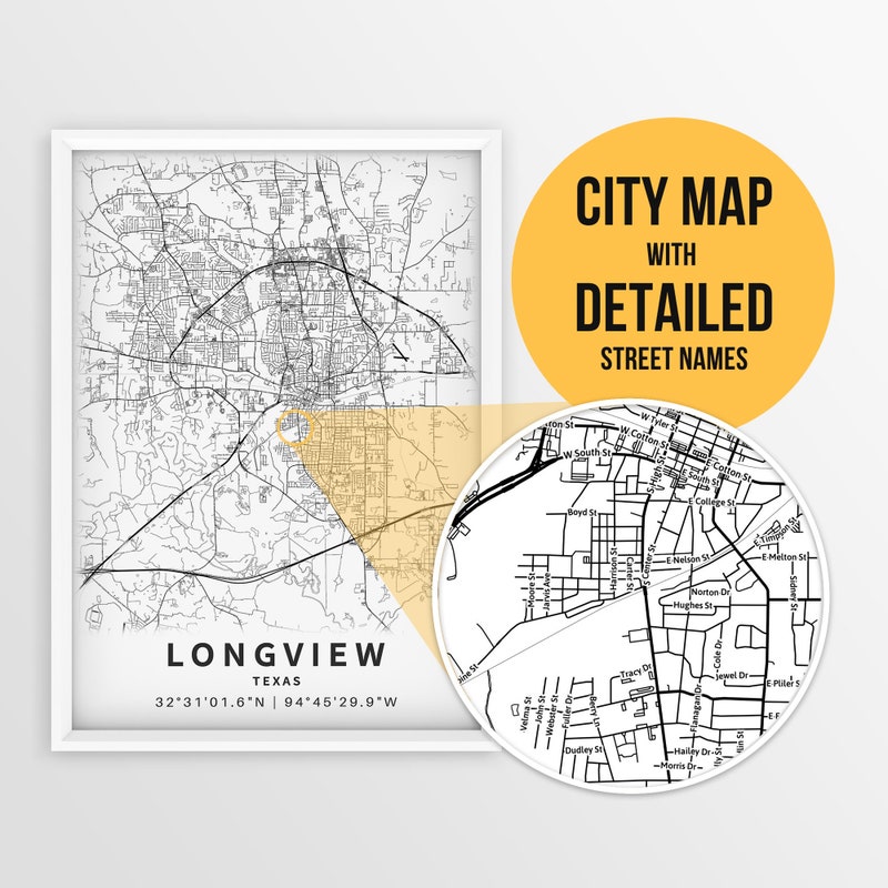 Longview Texas - Etsy