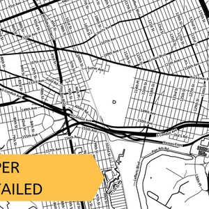 Printable Map of Queens, New York City, NY, USA With Street Names ...