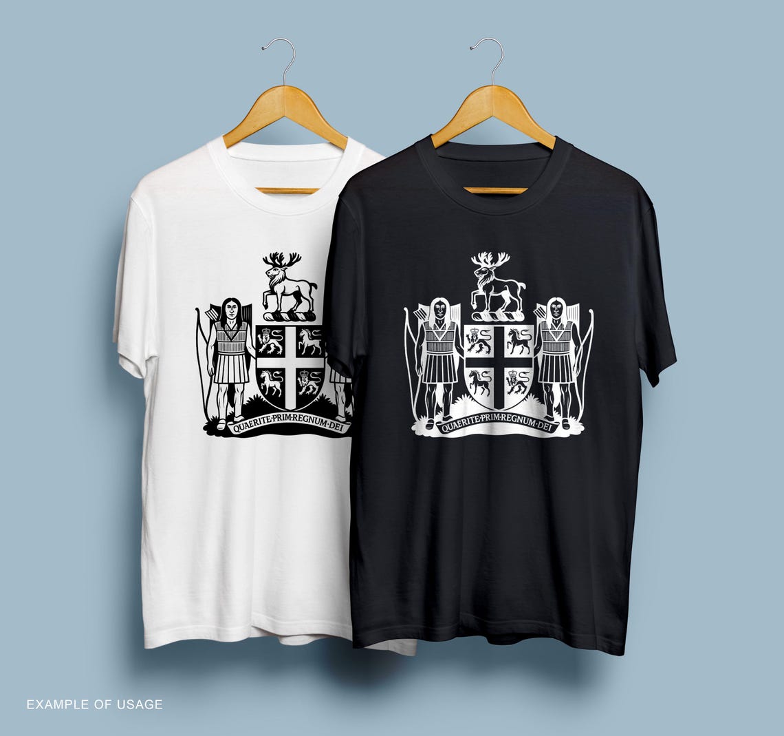 Newfoundland and Labrador Coat Arms Vector Clipart (SVG, PNG, PDF ...