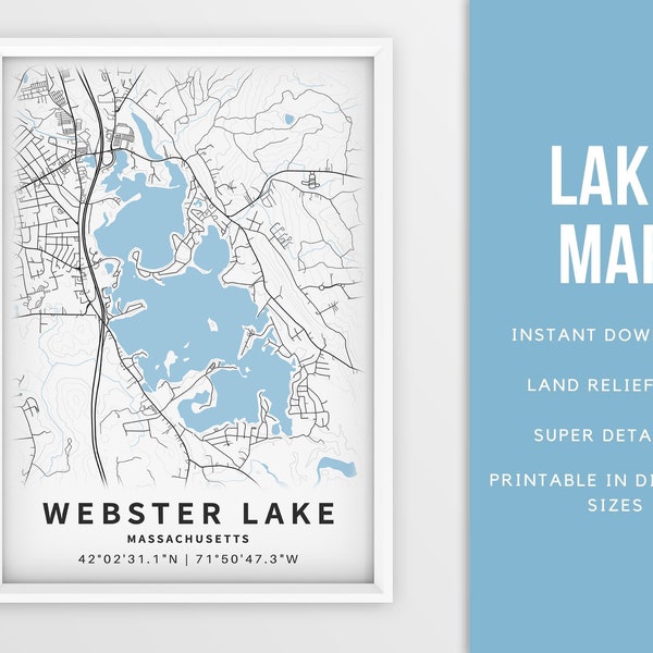 United States Map Poster - Etsy