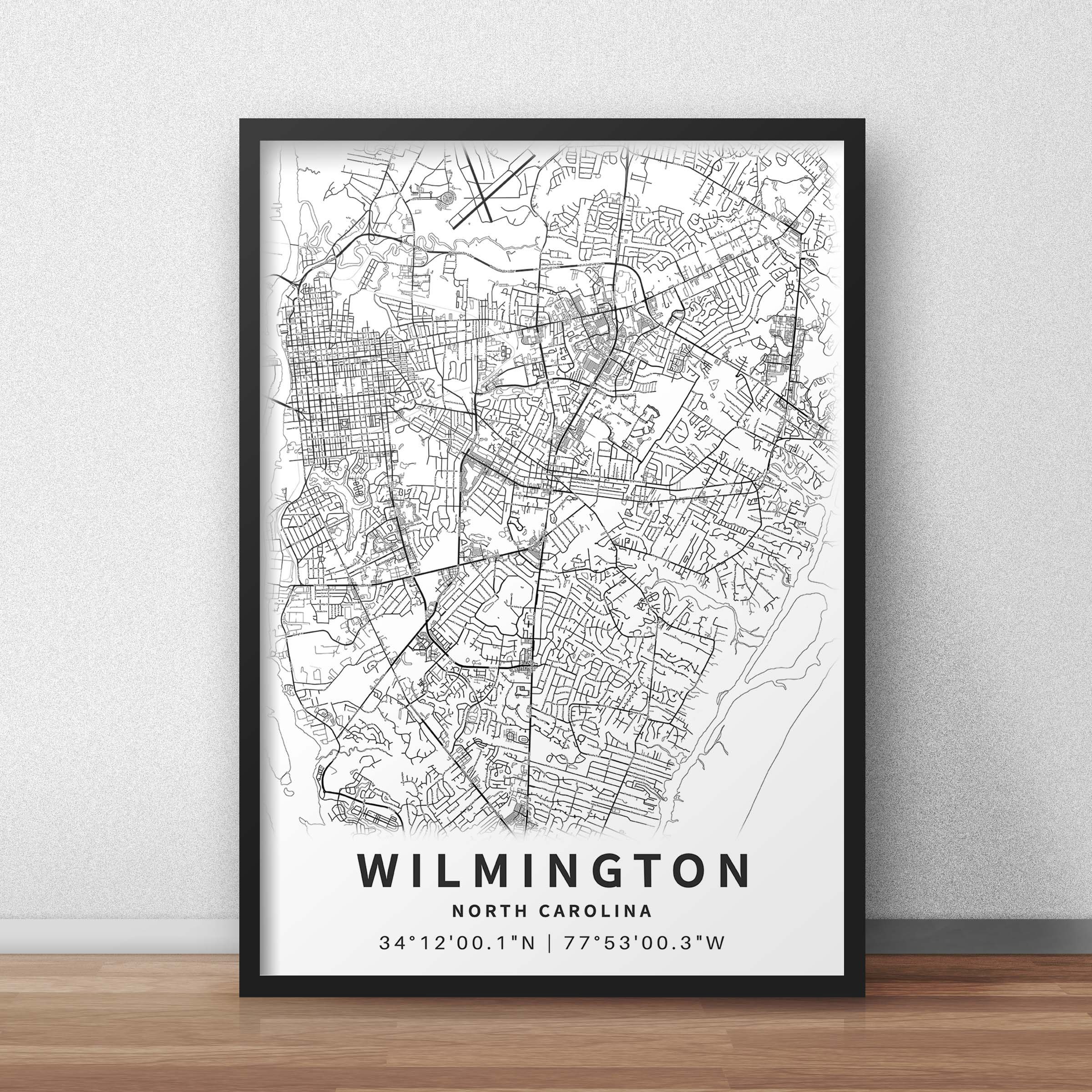 Printable Street Map Wilmington Nc Comprehensive Plan Growth