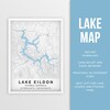 Custom Lake, Personalized Lake, Custom Map Poster, Any Lake, Wall Decor ...