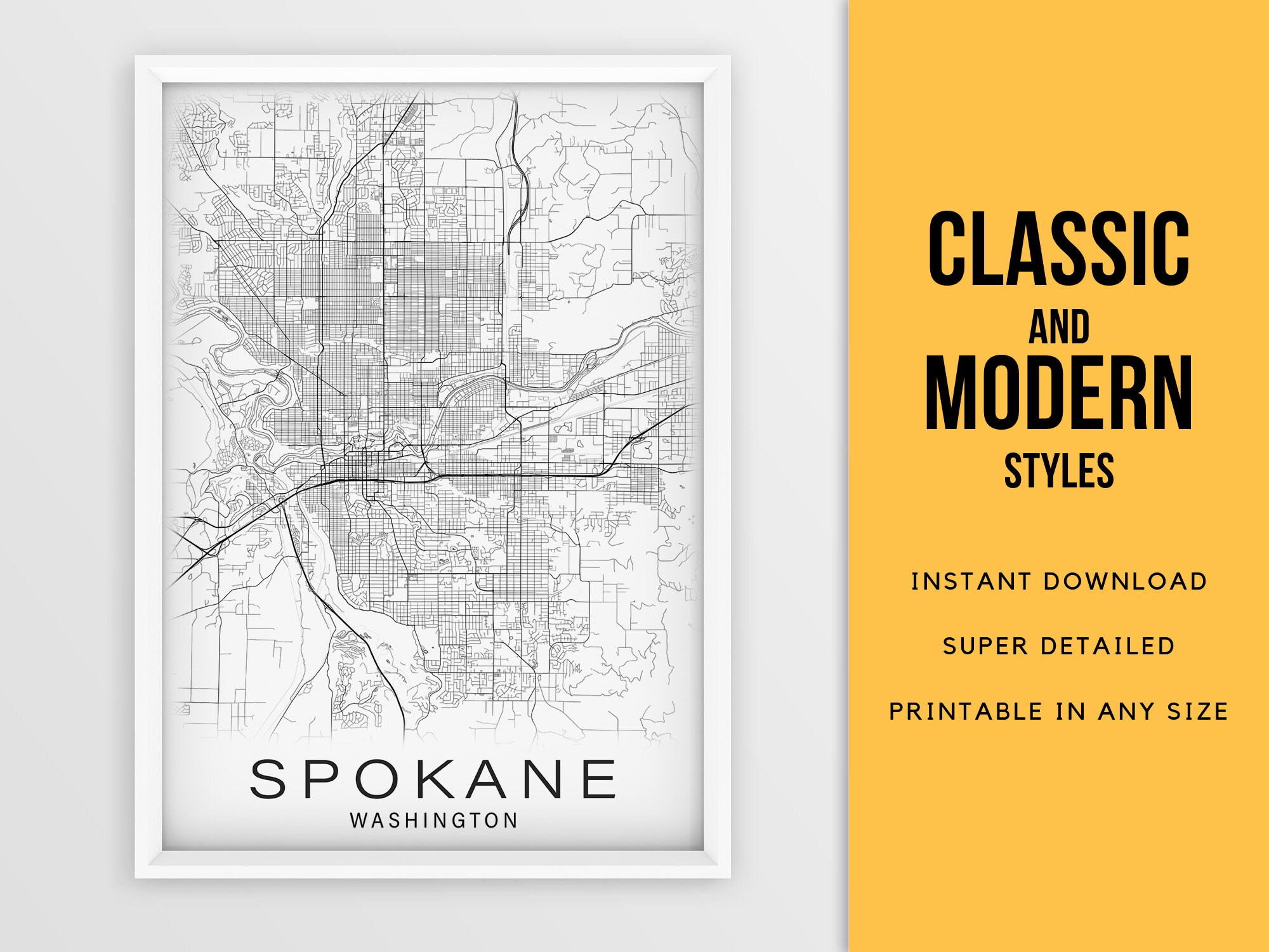 Spokane Wa Directions