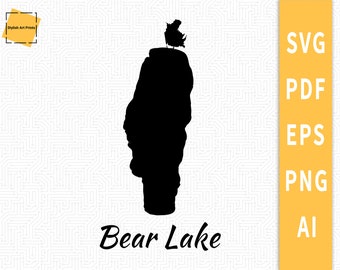 Bear Lake Utah Svg - Etsy