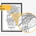 Printable Map of Perth Australia Instant Download City - Etsy