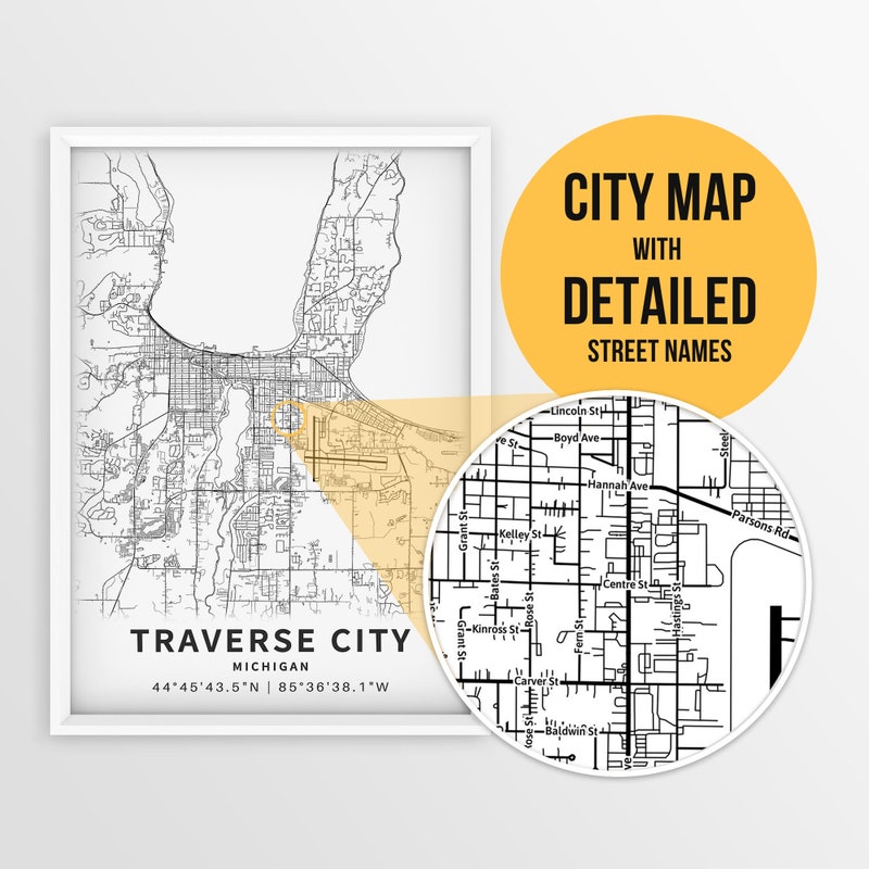 Traverse City Michigan - Etsy