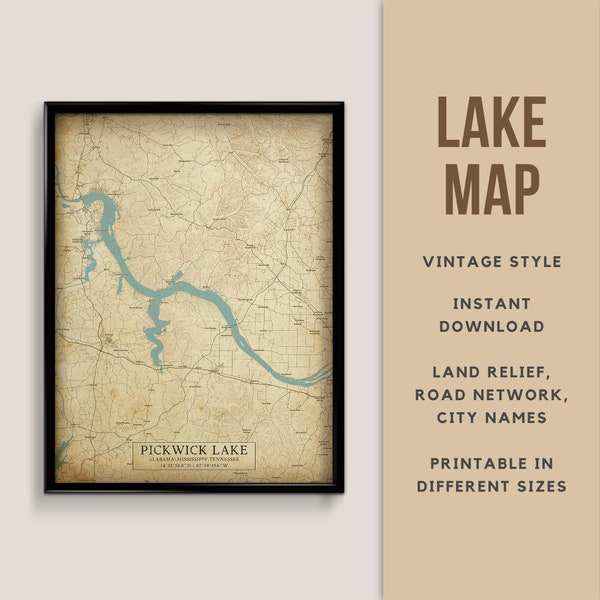 Pickwick Lake - Etsy