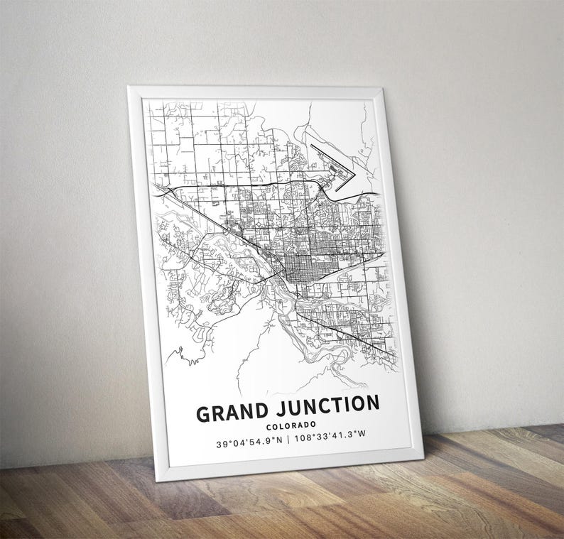 Grand Junction Colorado Map With Street Names, Printable Grand Junction ...