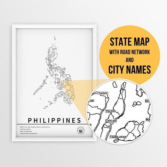 Philippines Maps Printable Maps Of Philippines For Download Weather