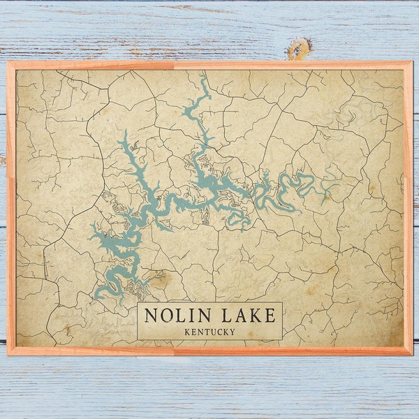 Nolin Lake Print - Etsy