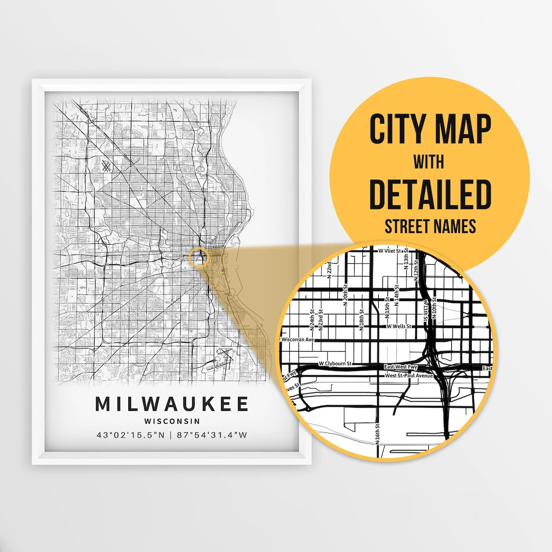 Milwaukee City Map