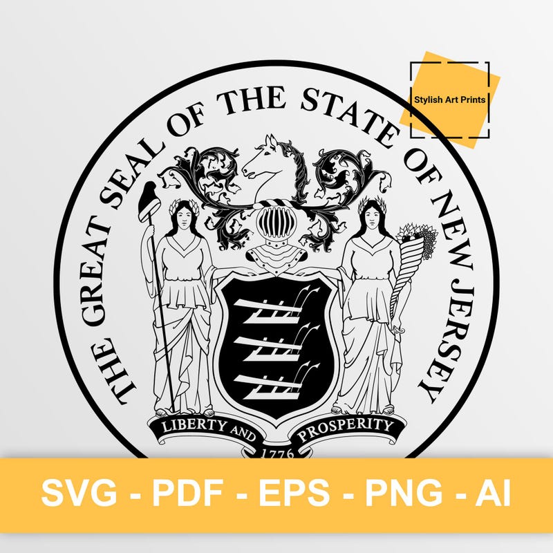 New Jersey Svg - Etsy