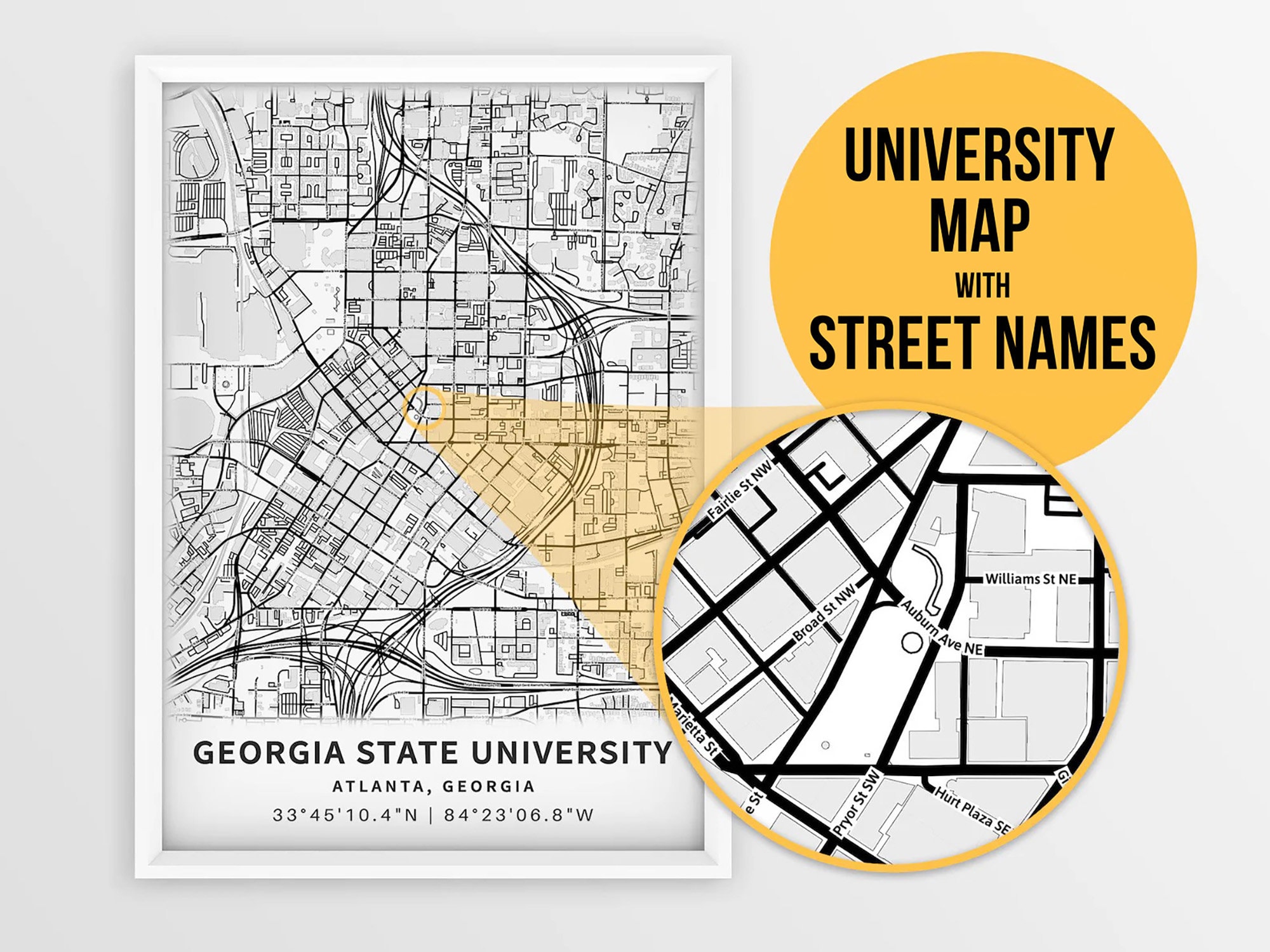 Georgia State University Campus Map