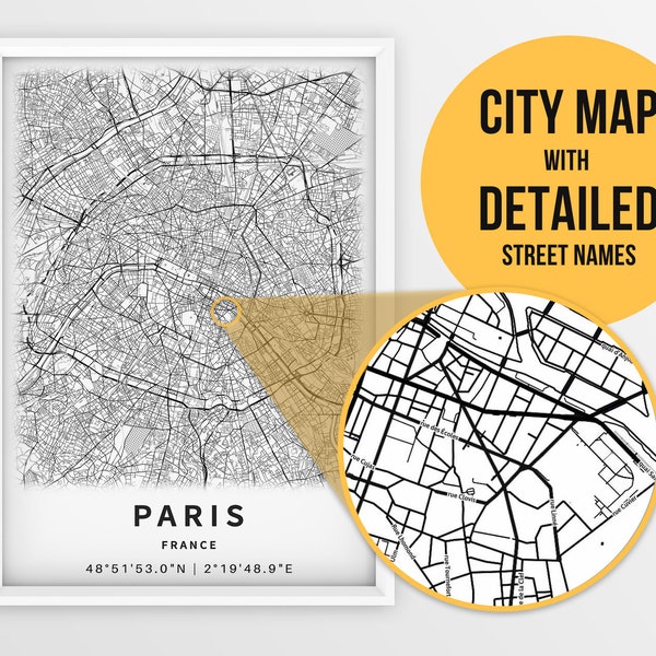 Paris Printable Wall Art - Etsy