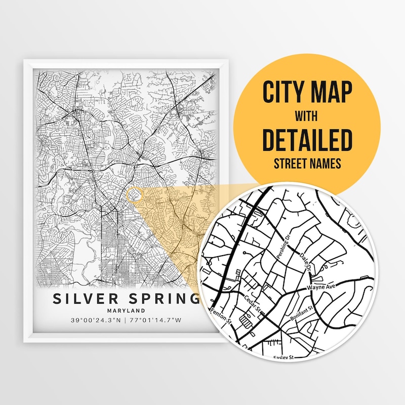Silver Spring Maryland - Etsy