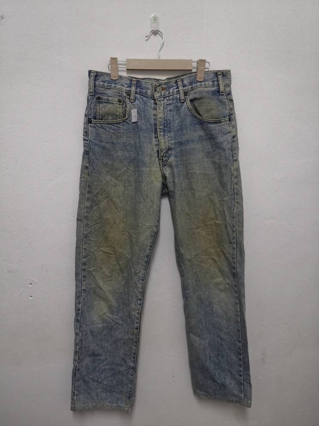 Vintage Levis LVC 502XX Selvedge Denim - Etsy
