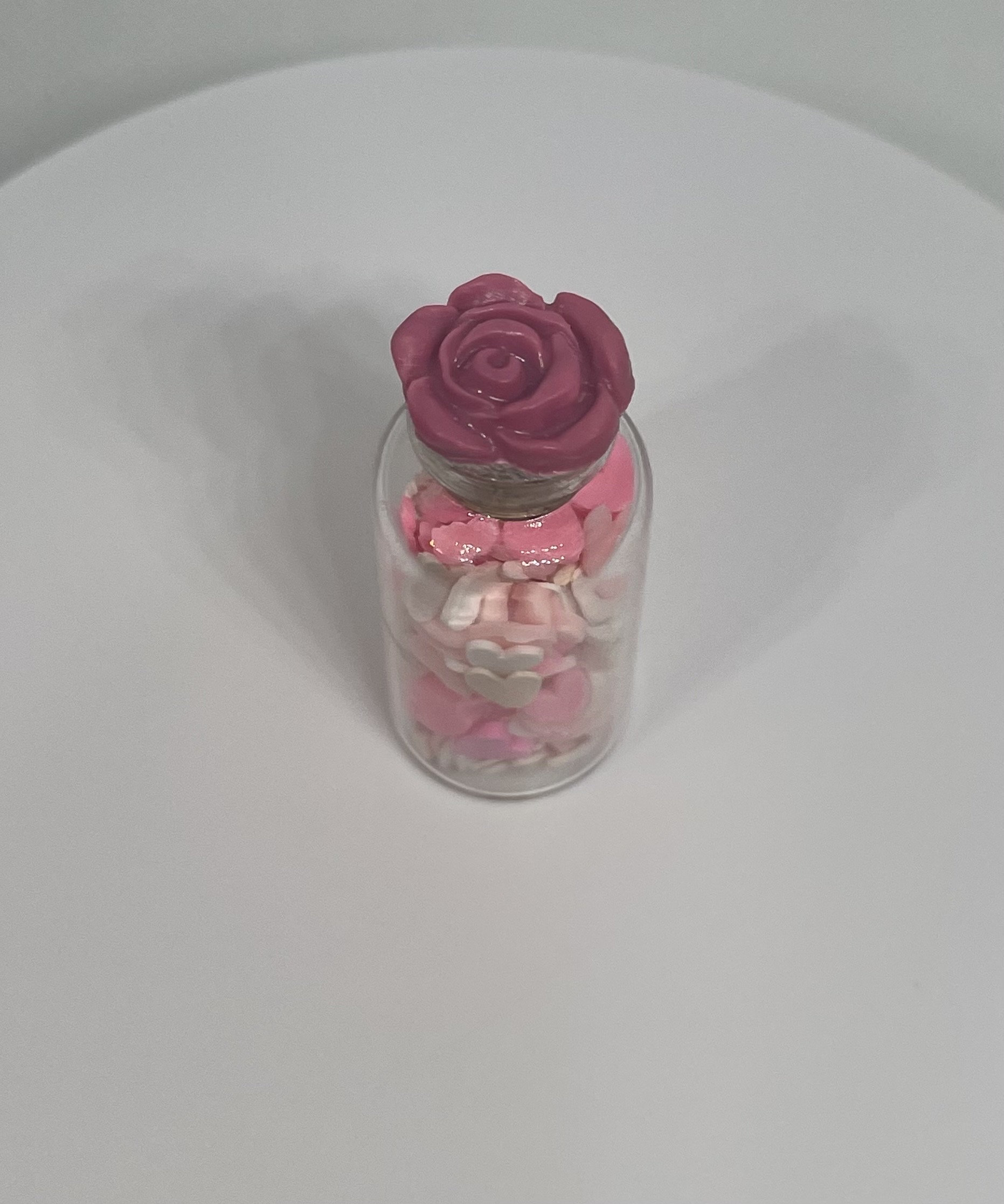 Miniature Candy Jar Miniature Heart Candies, Dollhouse Miniature Candy ...