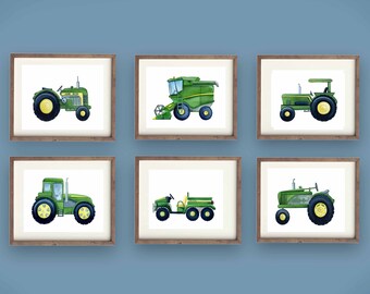 Tractor Room Decor - Etsy