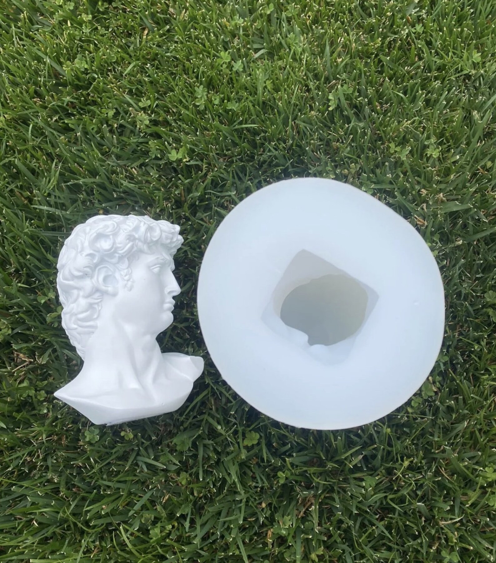 3D David Silicone Mold Candle Silicone Mold Resin Silicone - Etsy