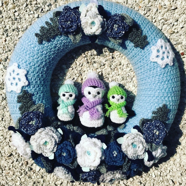 Crochet Wreath - Etsy