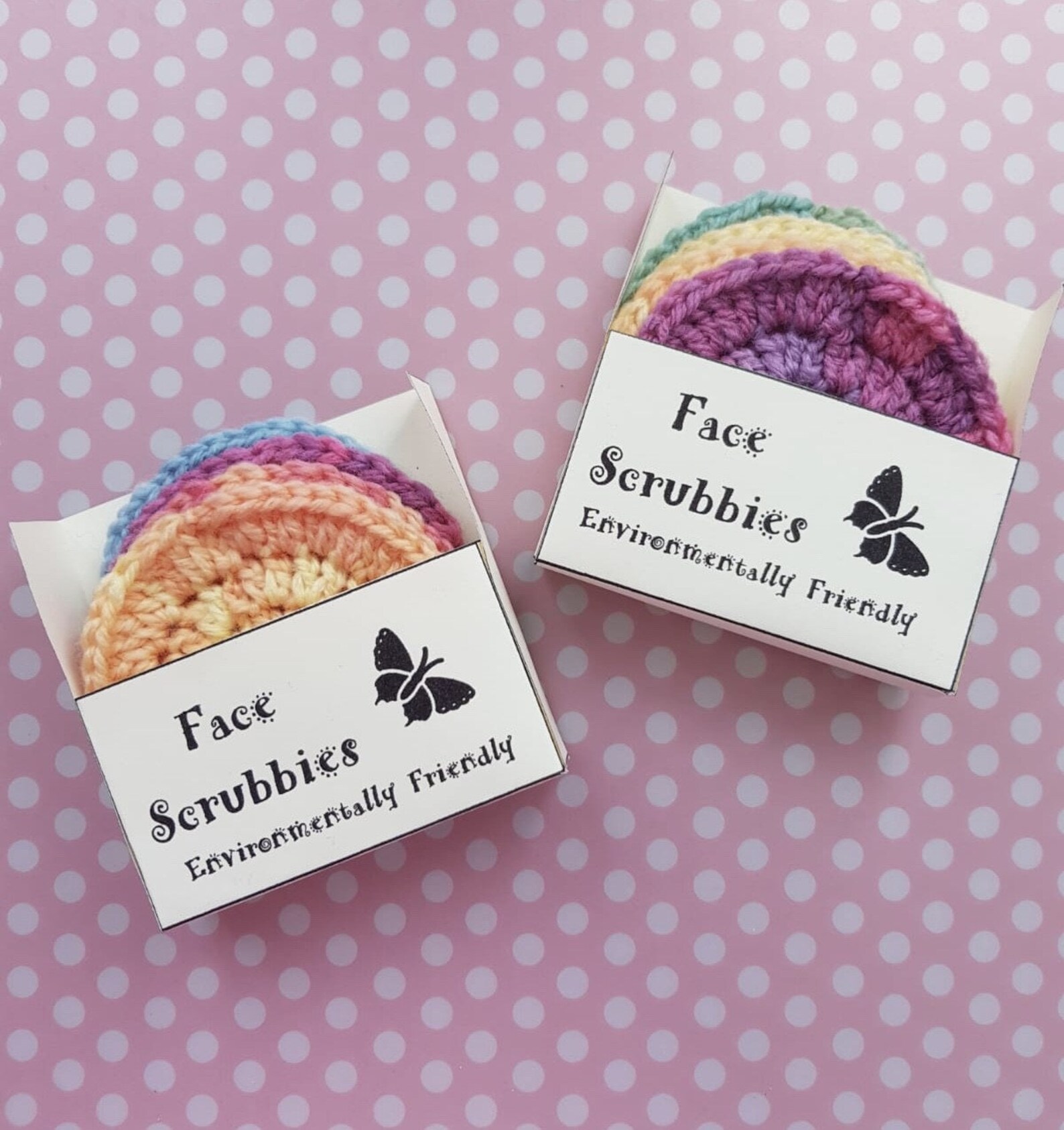 Face Scrubbies Super Easy Pattern and Packaging - Etsy