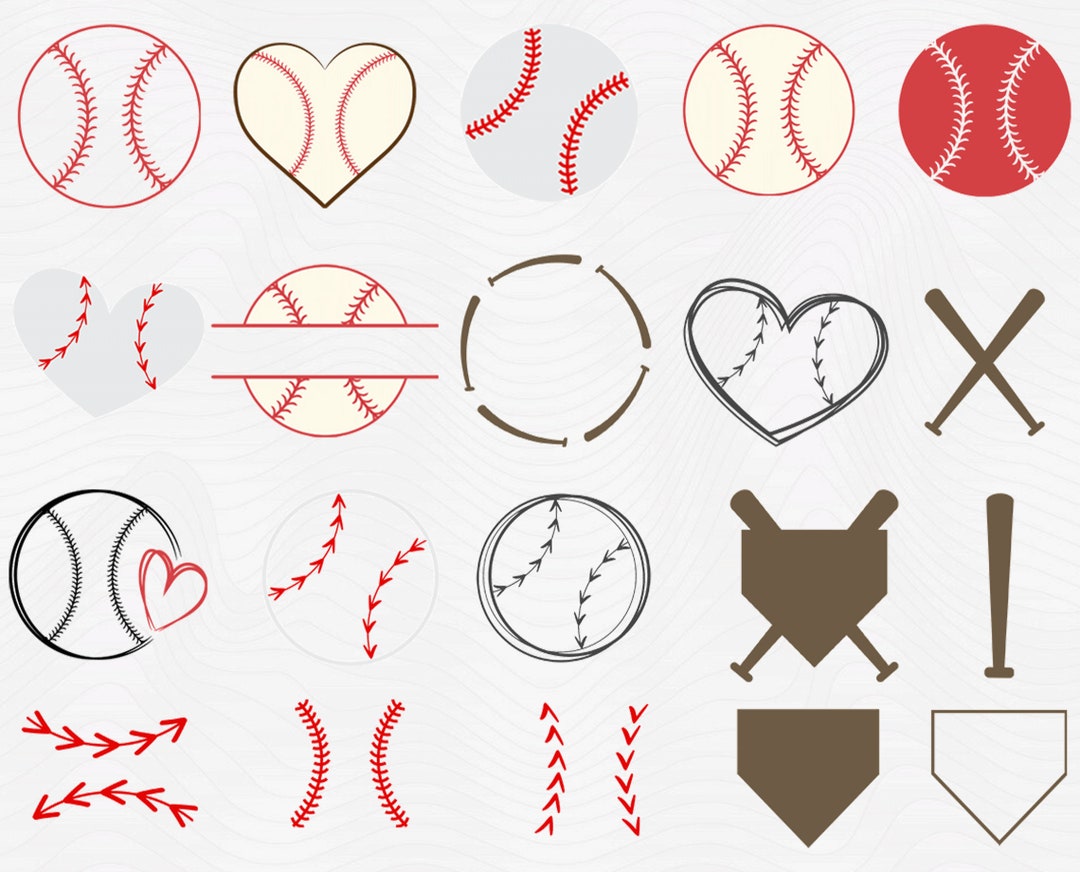 Baseball SVG Bundle, Baseball SVG, Baseball SVG Cut Files, Baseball ...