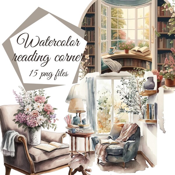 Reading Corner - Etsy