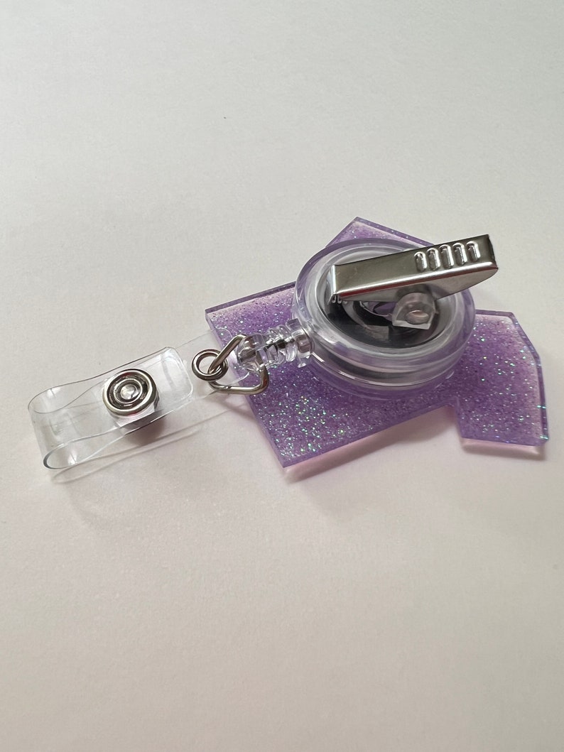 Scrub Top Glitter Badge Reel | BSN, RN | Stethoscope - Etsy