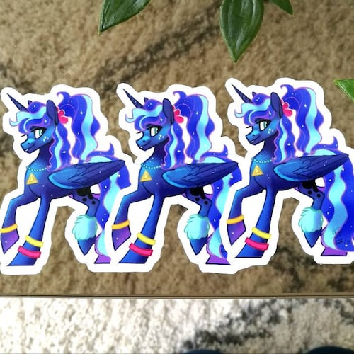MLP 80s Luna sticker - Etsy