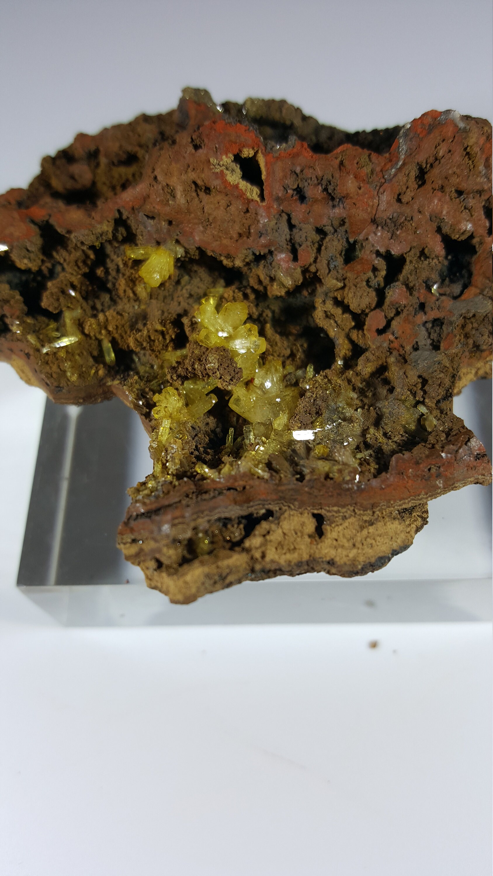 Adamite Crystals on Matrix From Mexico - Etsy