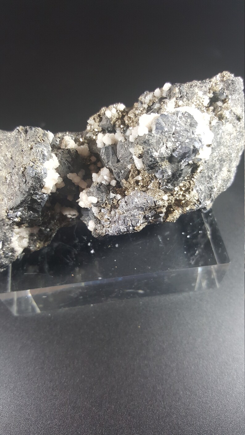 Sphalerite, Pyrite and Calcite Crystals From Mexico - Etsy