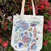 HAWAII / OKINAWA Doodle Canvas Tote Bags - Etsy