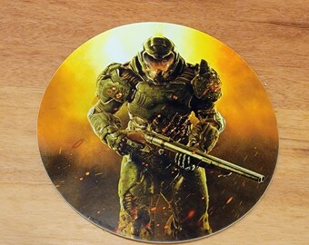 Doom Slayer Sticker - Etsy